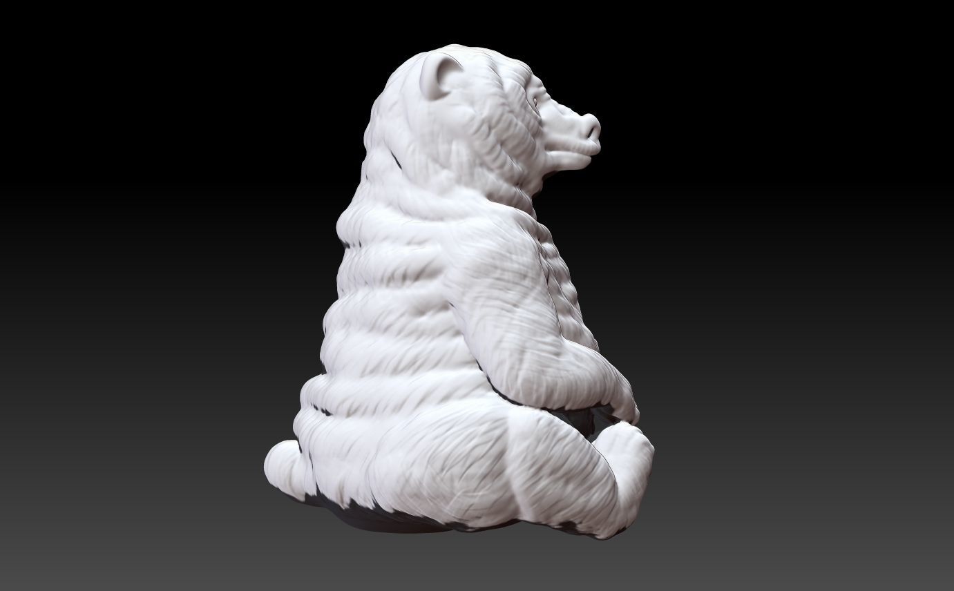Bear beast 3D model 3D printable | CGTrader