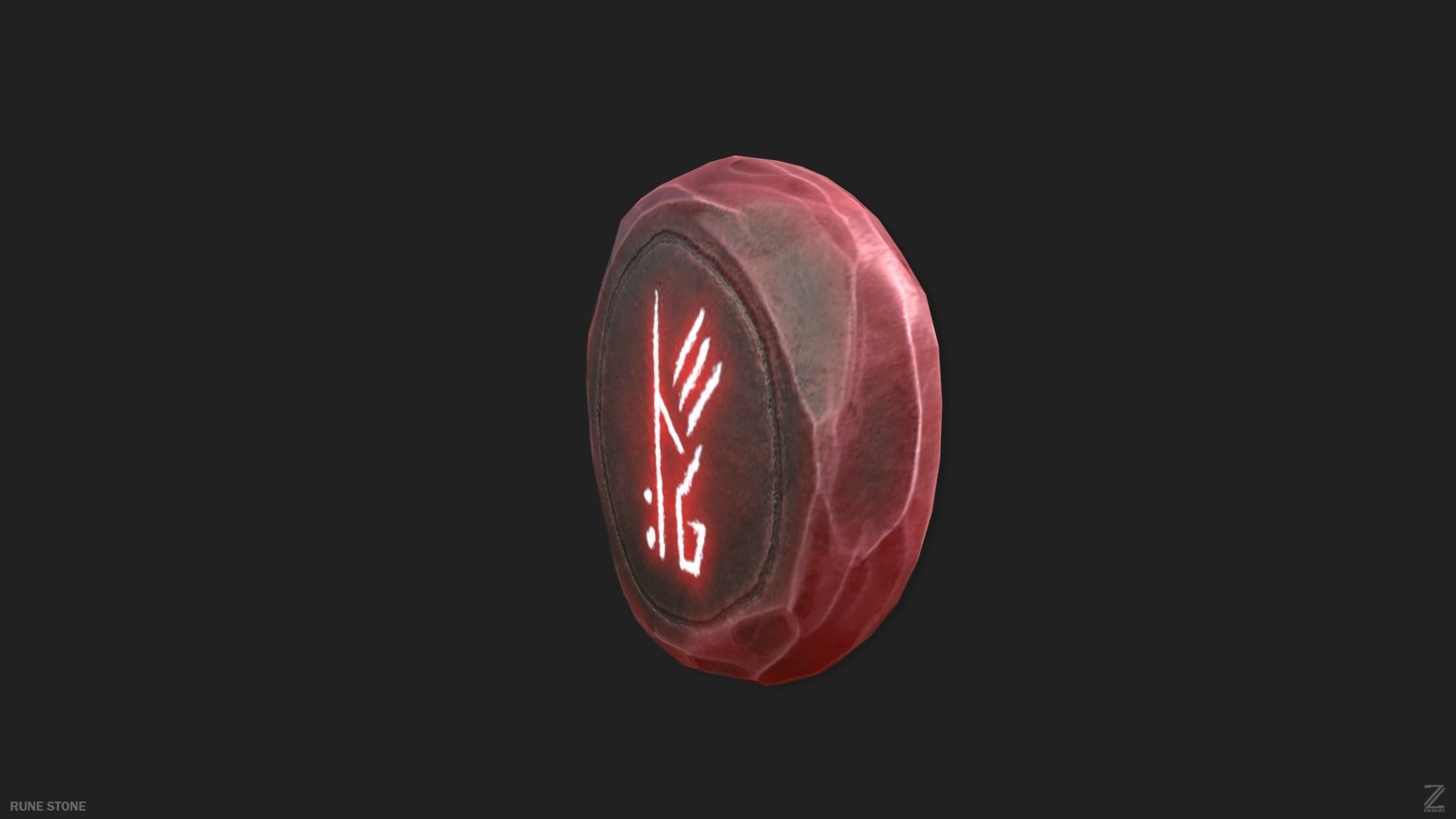 3D model Rune stone VR / AR / low-poly | CGTrader