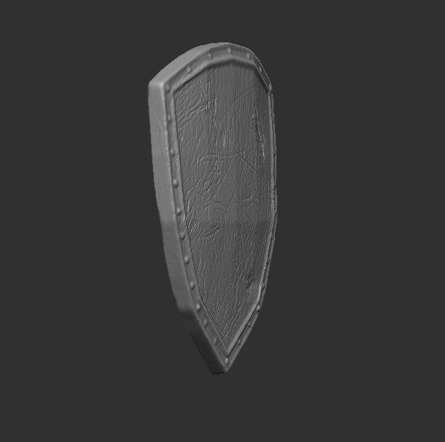 Shield - Bouclier free 3D model 3D printable | CGTrader