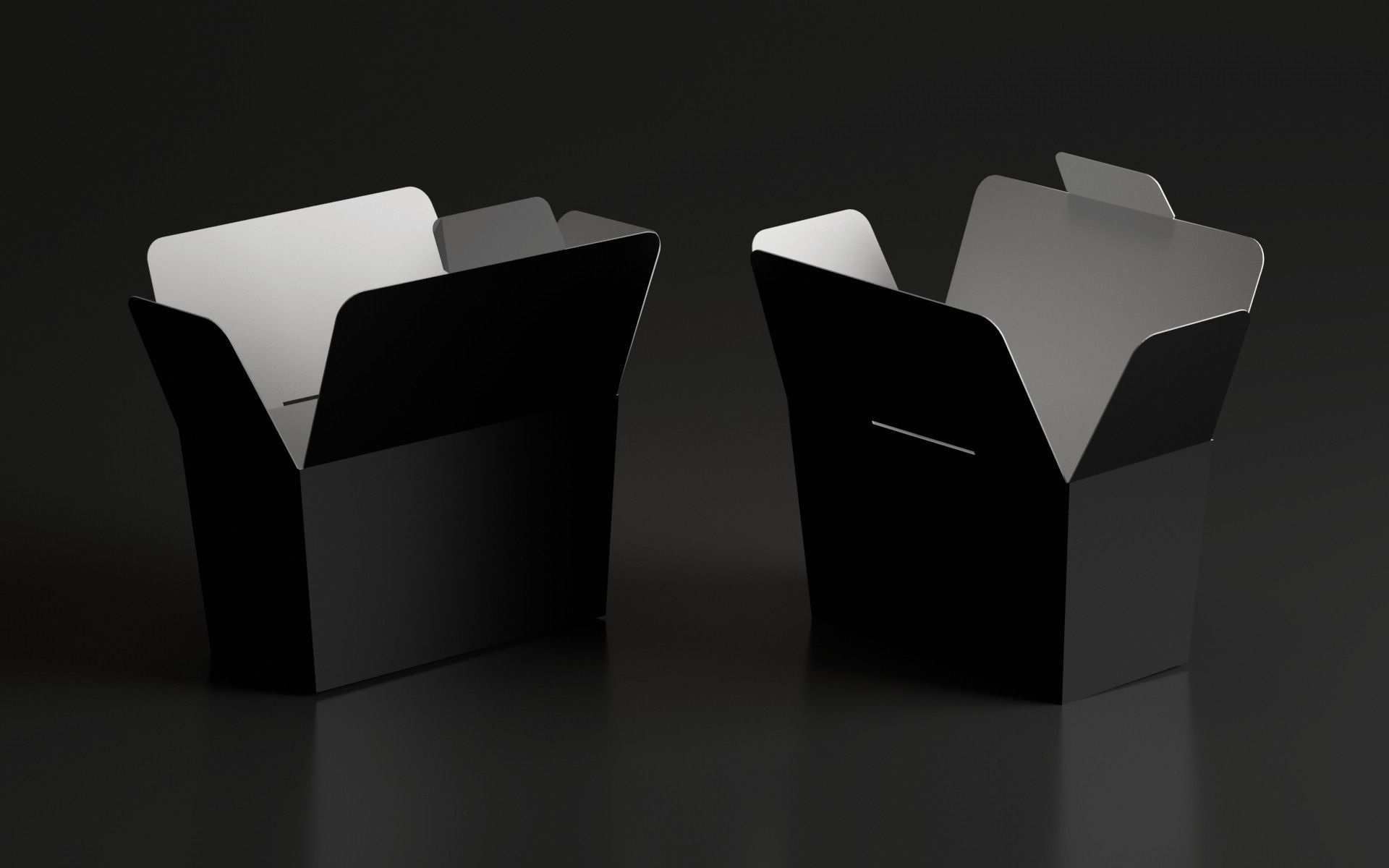 3D model Bundle of Packaging Boxes VR / AR / low-poly | CGTrader