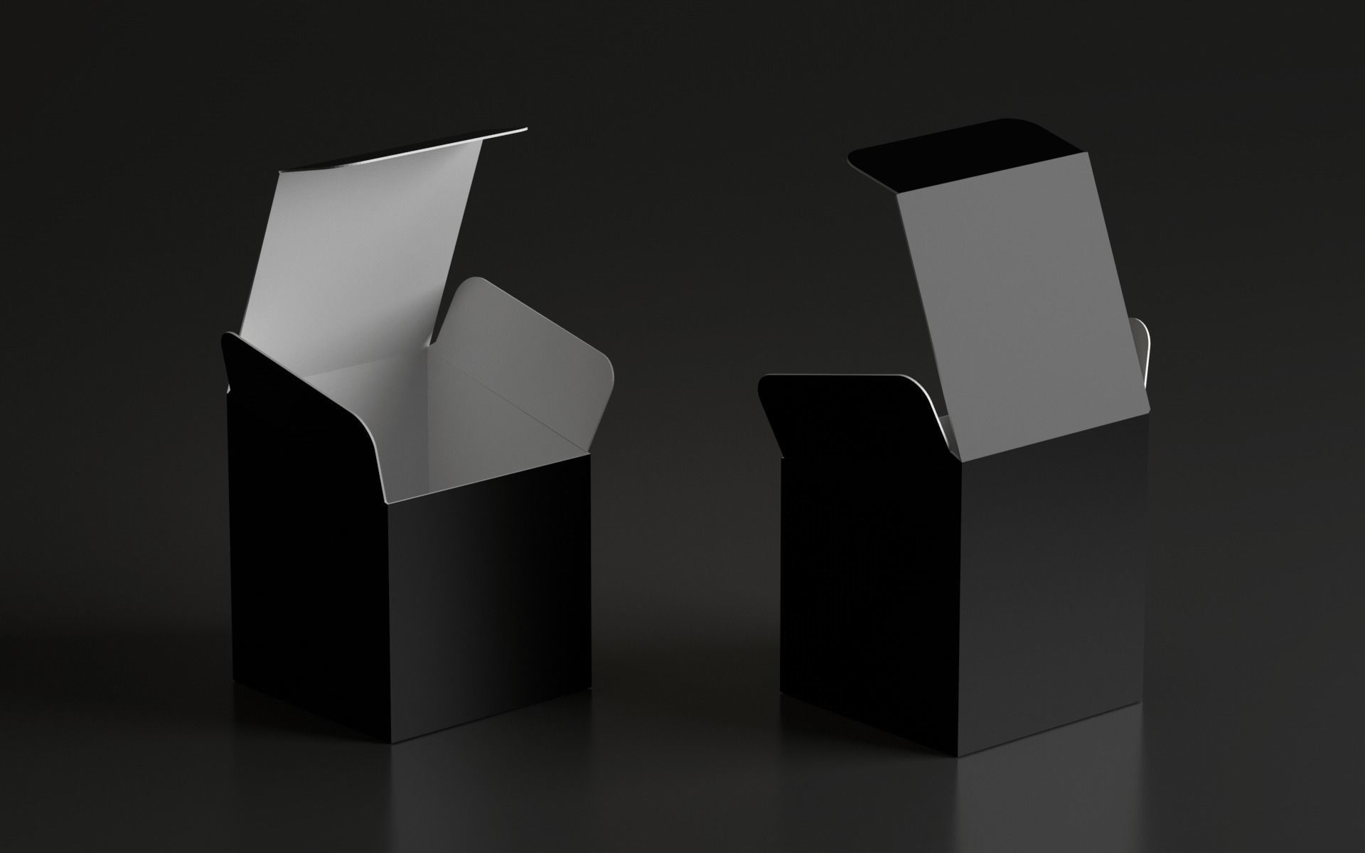 3D model Bundle of Packaging Boxes VR / AR / low-poly | CGTrader