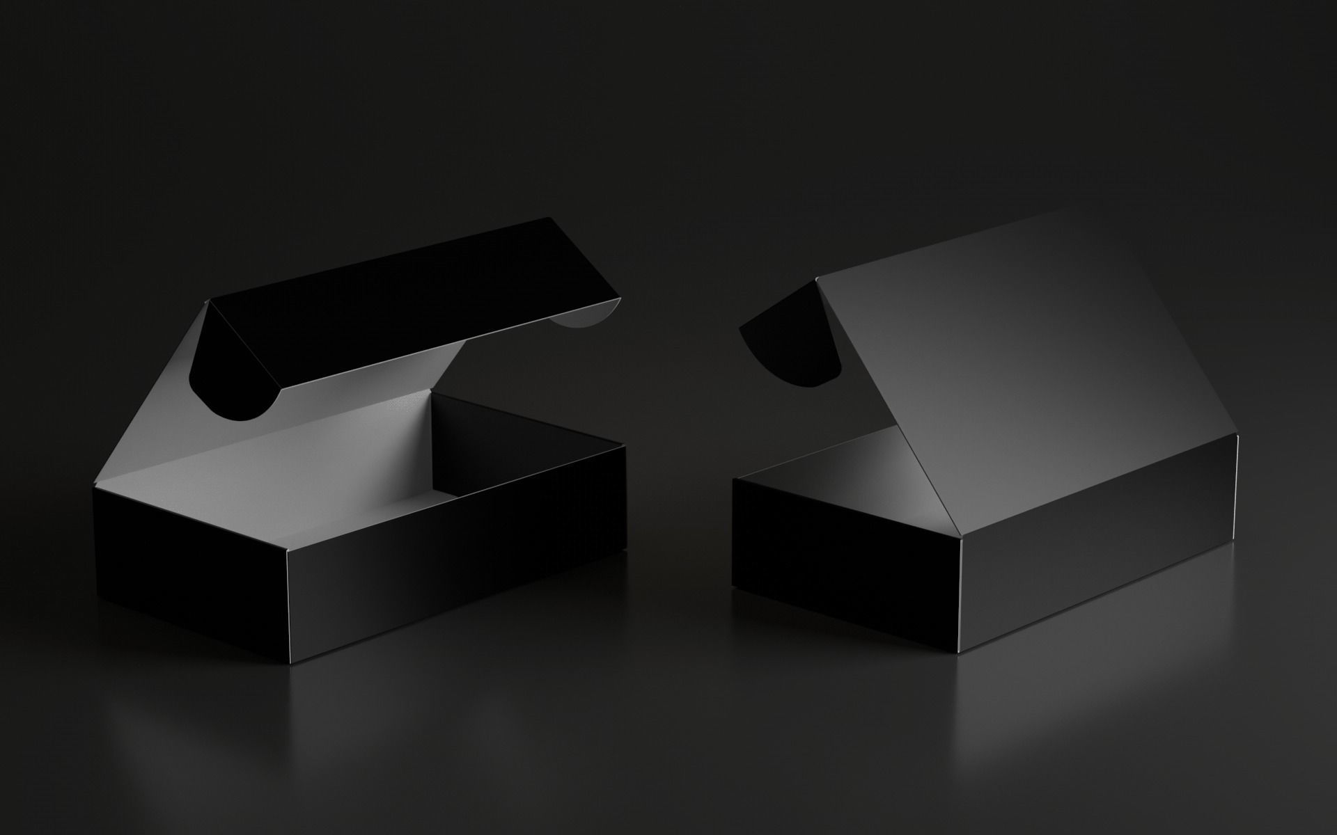 3D model Bundle of Packaging Boxes VR / AR / low-poly | CGTrader