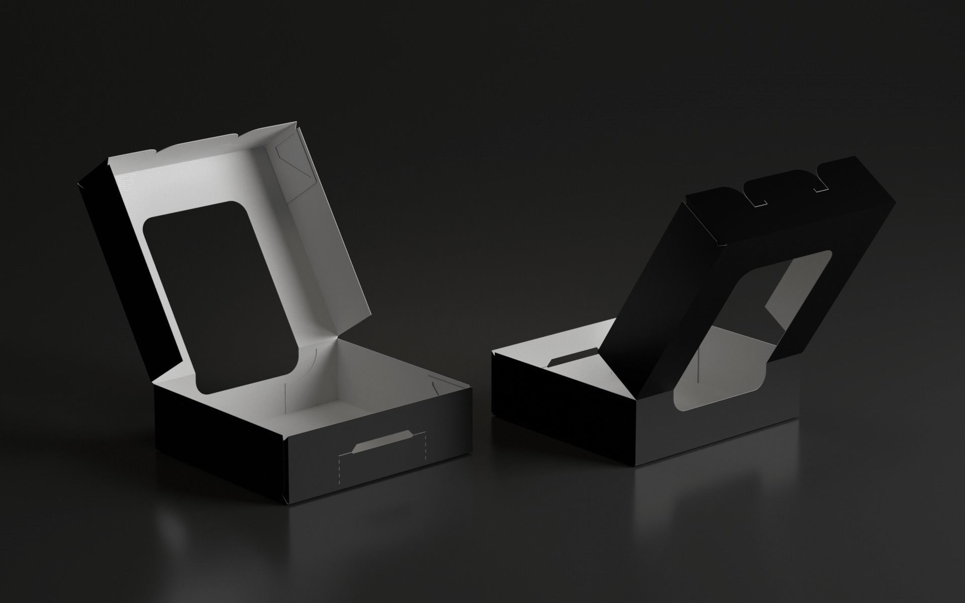 3D model Bundle of Packaging Boxes VR / AR / low-poly | CGTrader