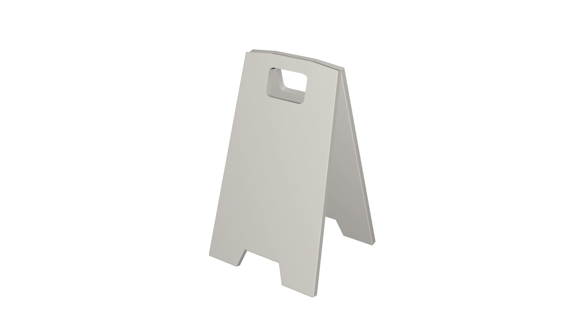 3D model Industrial sign VR / AR / low-poly | CGTrader