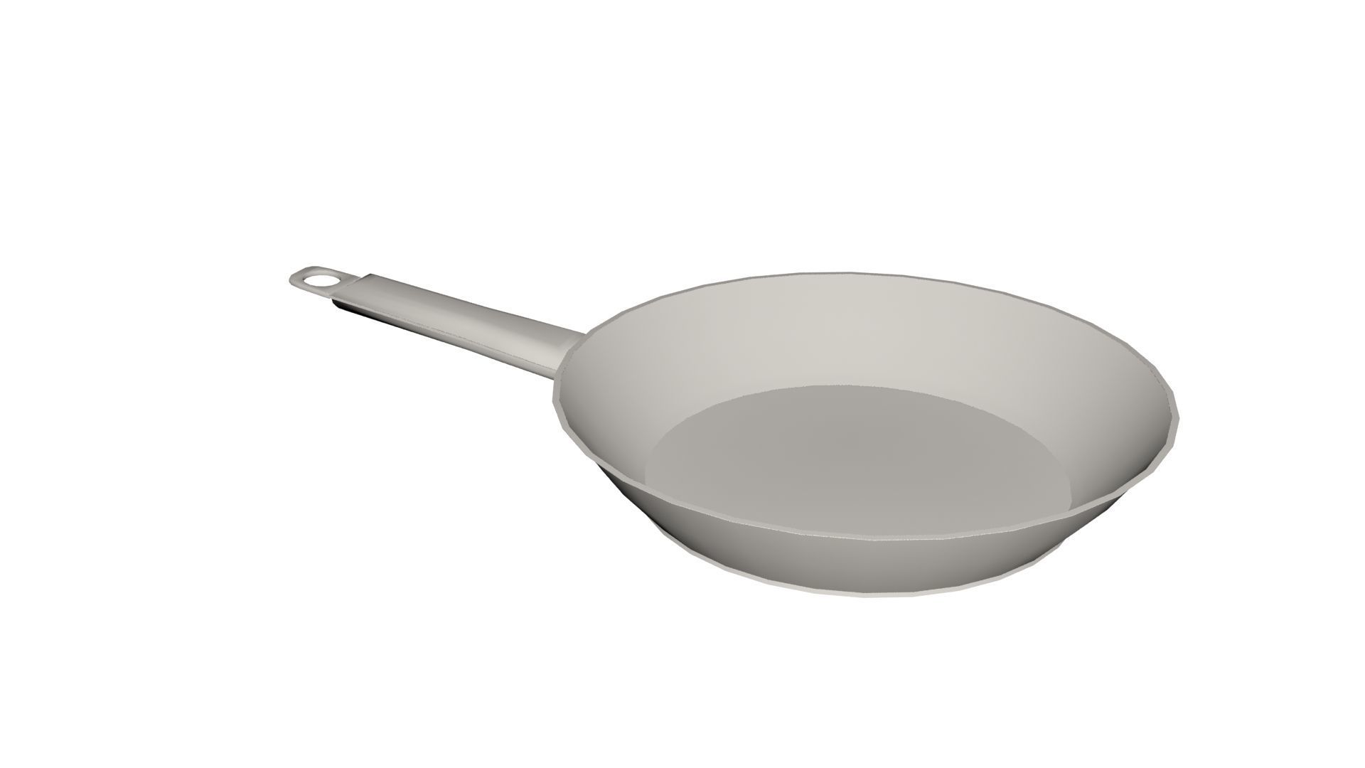 3D model Fried pan VR / AR / low-poly | CGTrader