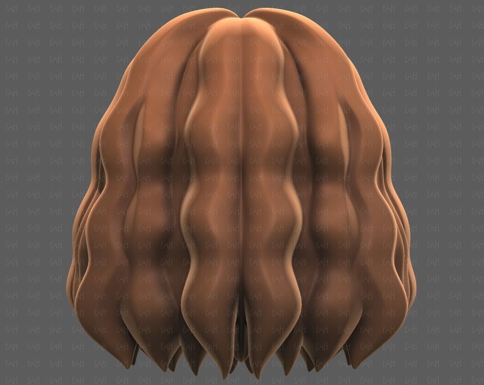 3D model Base Hair for girl V52 VR / AR / low-poly | CGTrader