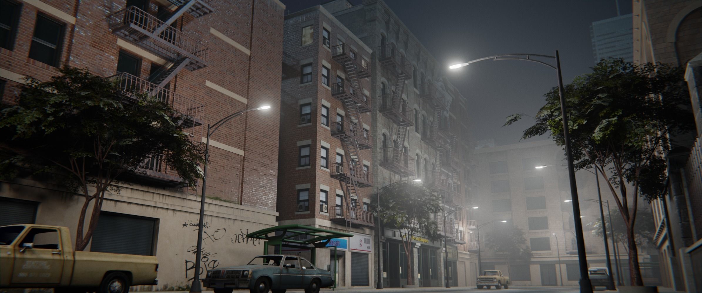 3D model Old city street Assets VR / AR / low-poly | CGTrader