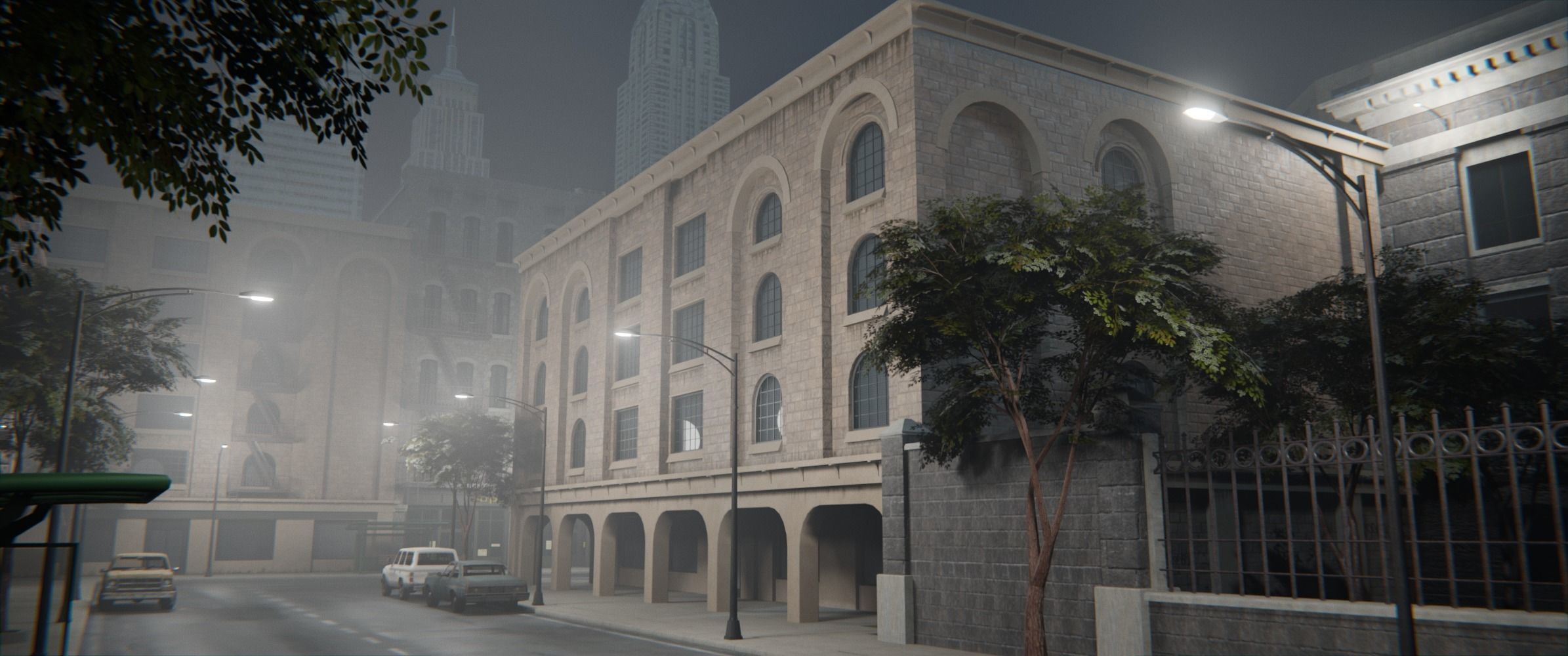 3D model Old city street Assets VR / AR / low-poly | CGTrader