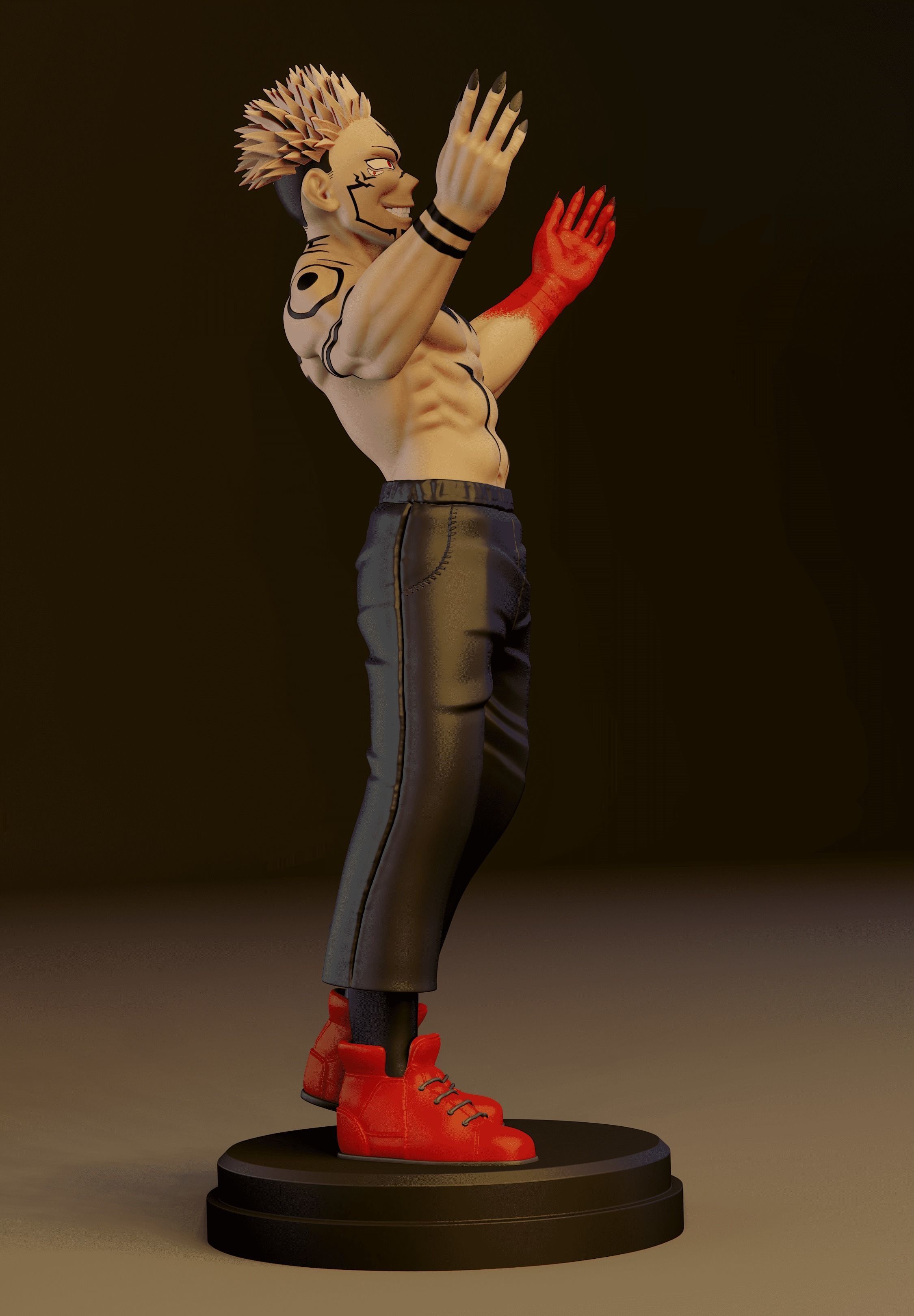 Sukuna - Jujutsu Kaisen 3D model 3D printable | CGTrader