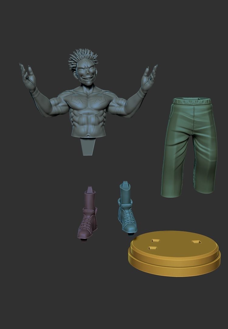 Sukuna - Jujutsu Kaisen 3D model 3D printable | CGTrader