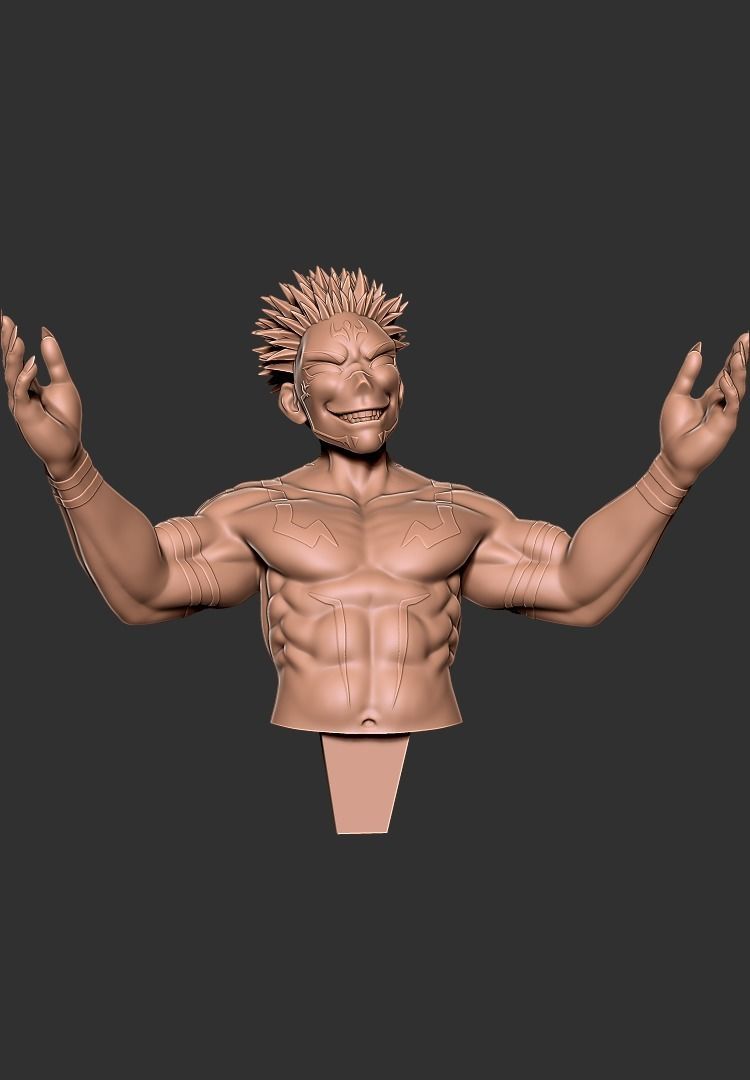 Sukuna - Jujutsu Kaisen 3D model 3D printable | CGTrader