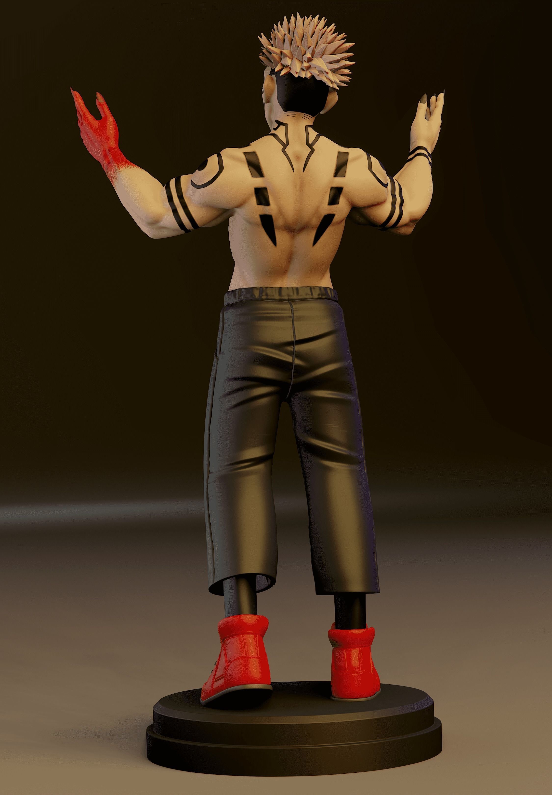 Sukuna - Jujutsu Kaisen 3D model 3D printable | CGTrader