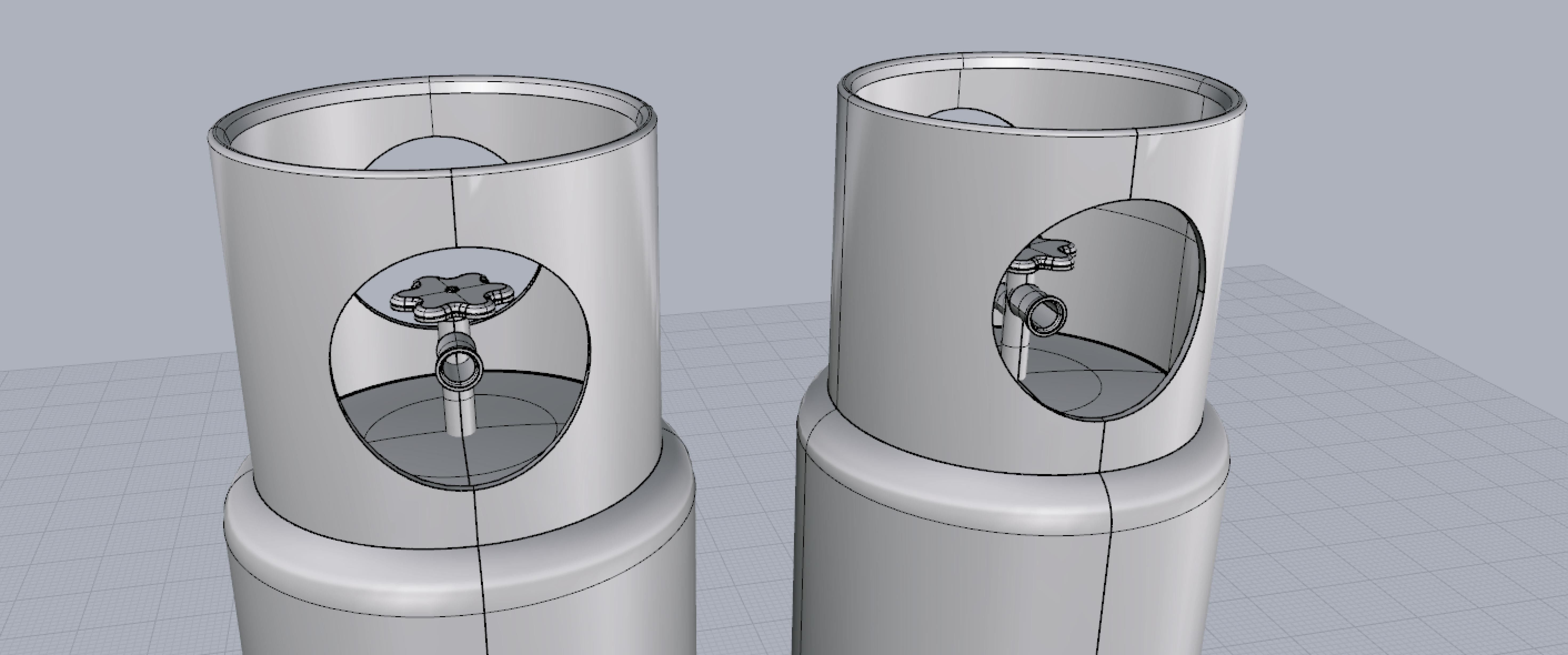 GAS TANK PROP 3D model | CGTrader