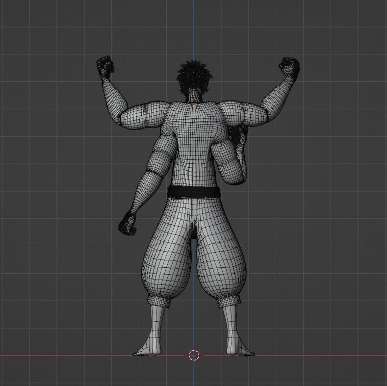 Shiva Record of Ragnarok 3D Model 3D model rigged | CGTrader