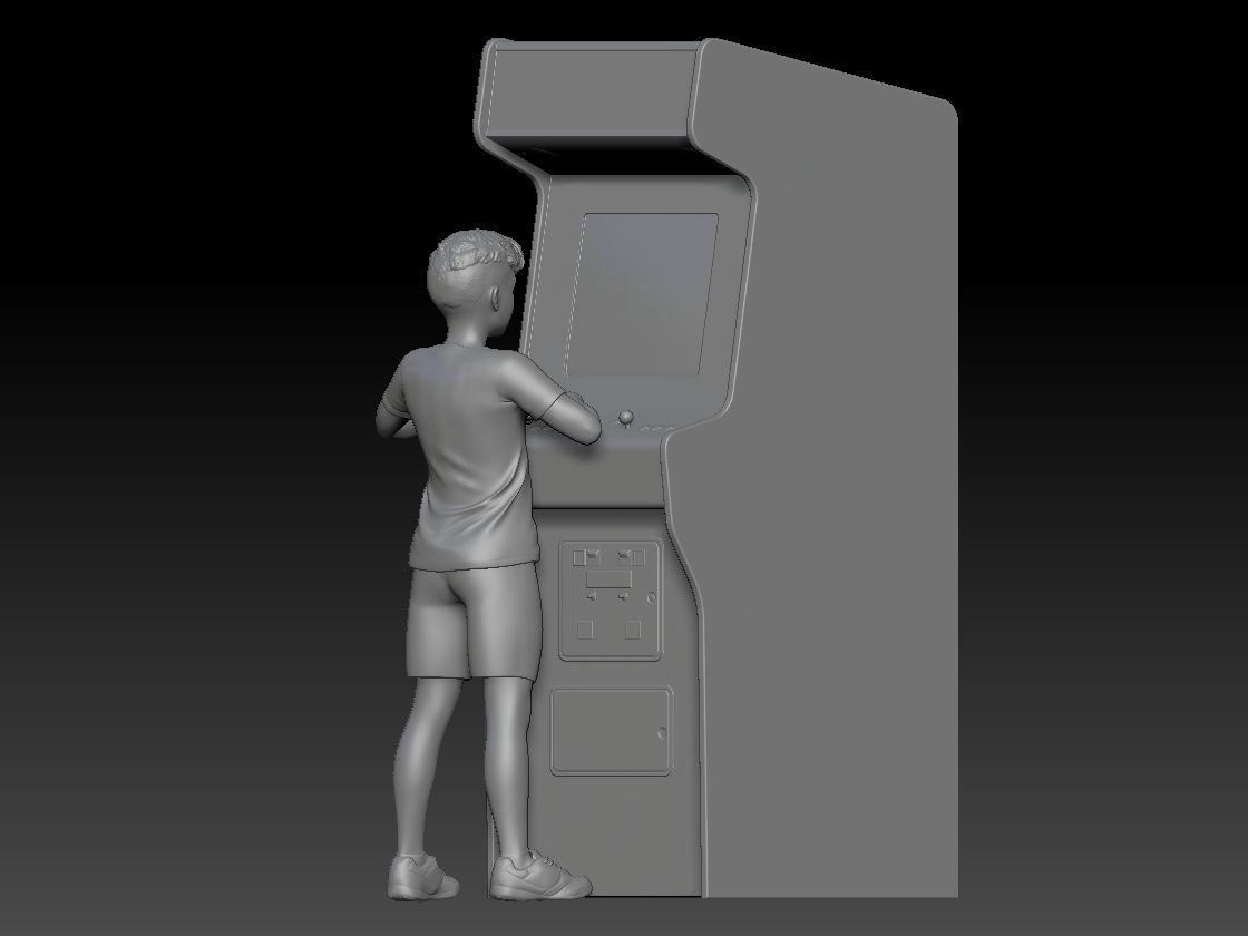 ARCADE GAME BOY 1 3D model 3D printable | CGTrader