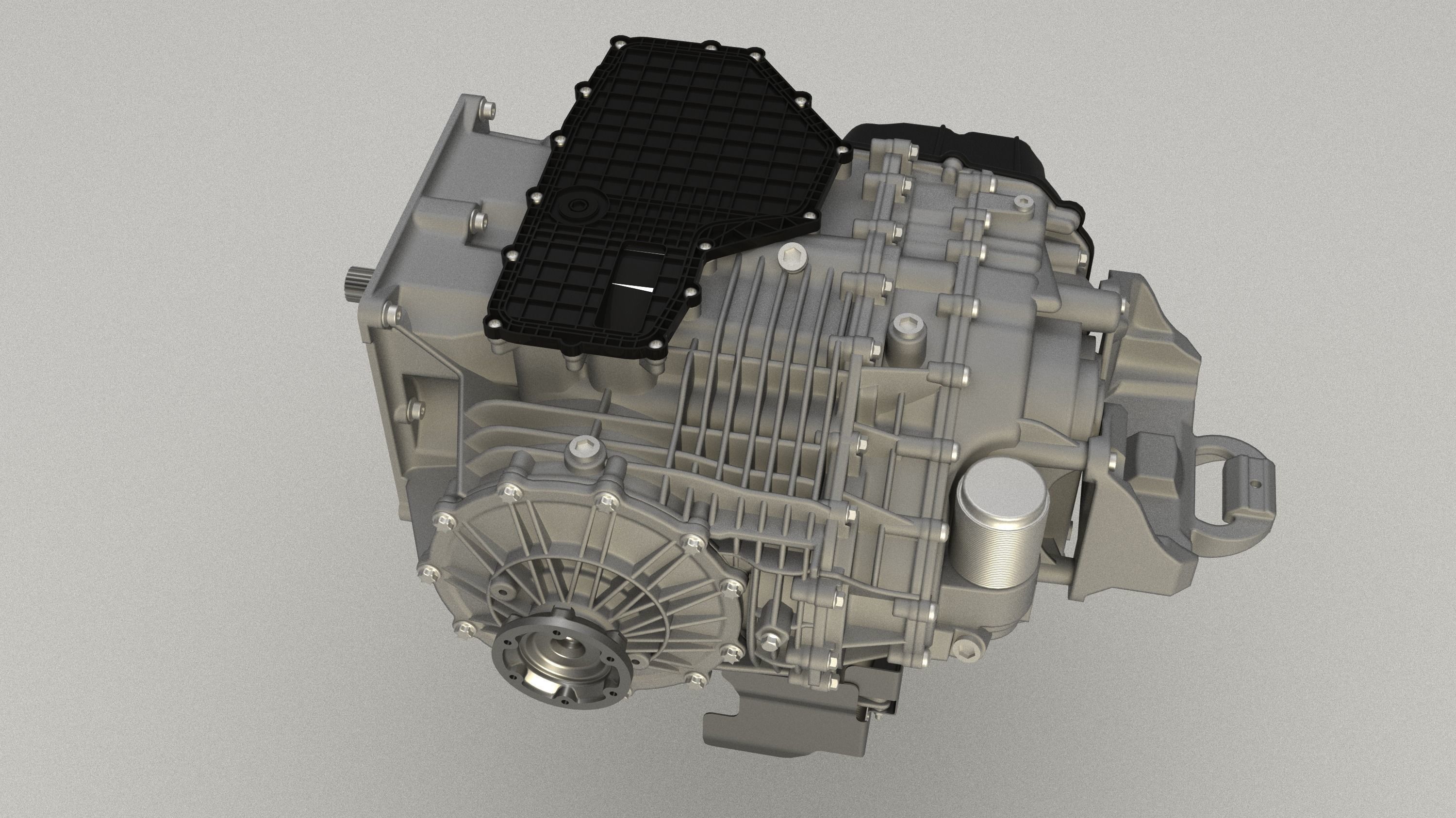 AUDI R8 quattro S-tronic 7-speed gearbox 3D model | CGTrader