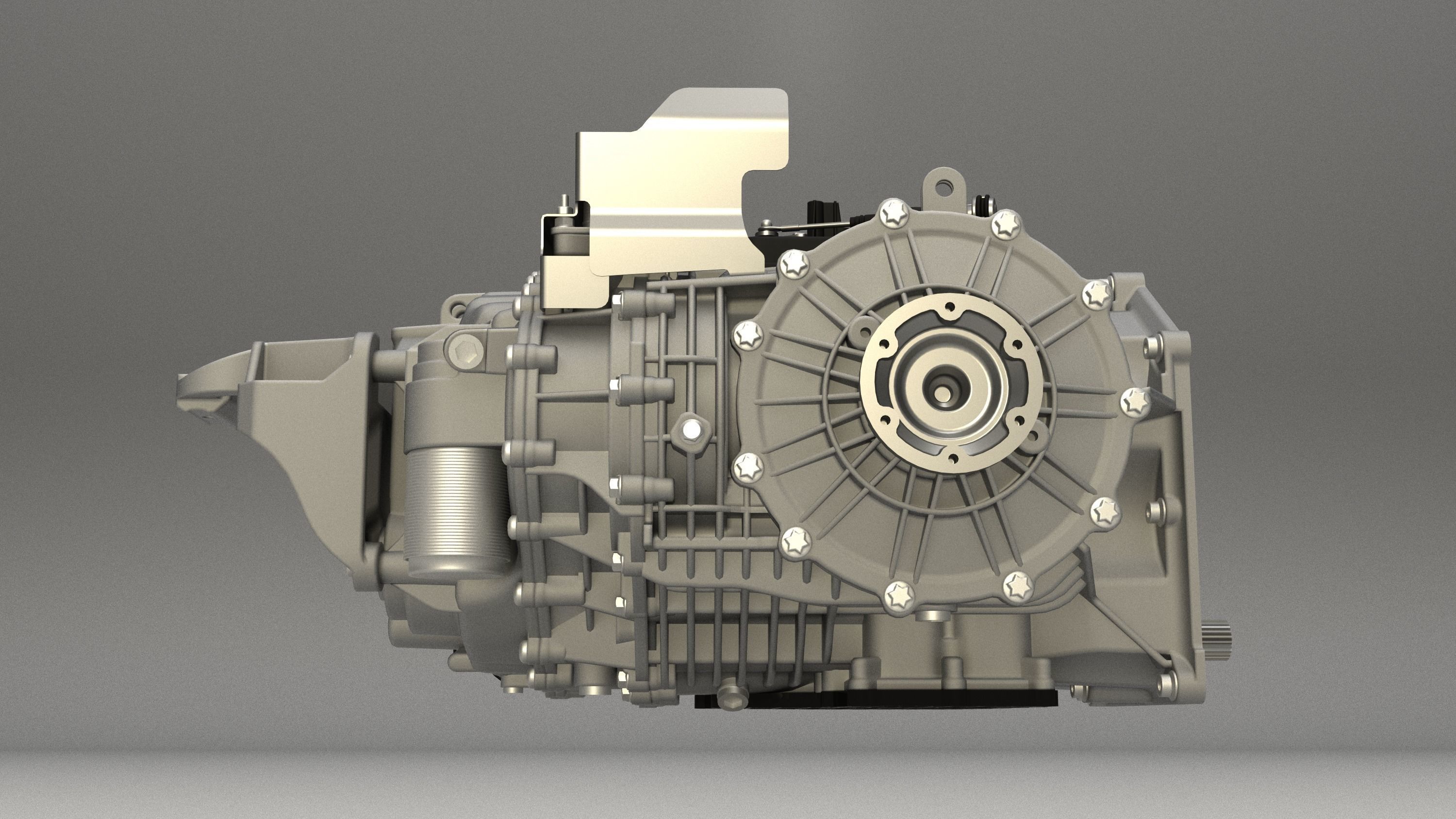 AUDI R8 quattro S-tronic 7-speed gearbox 3D model | CGTrader
