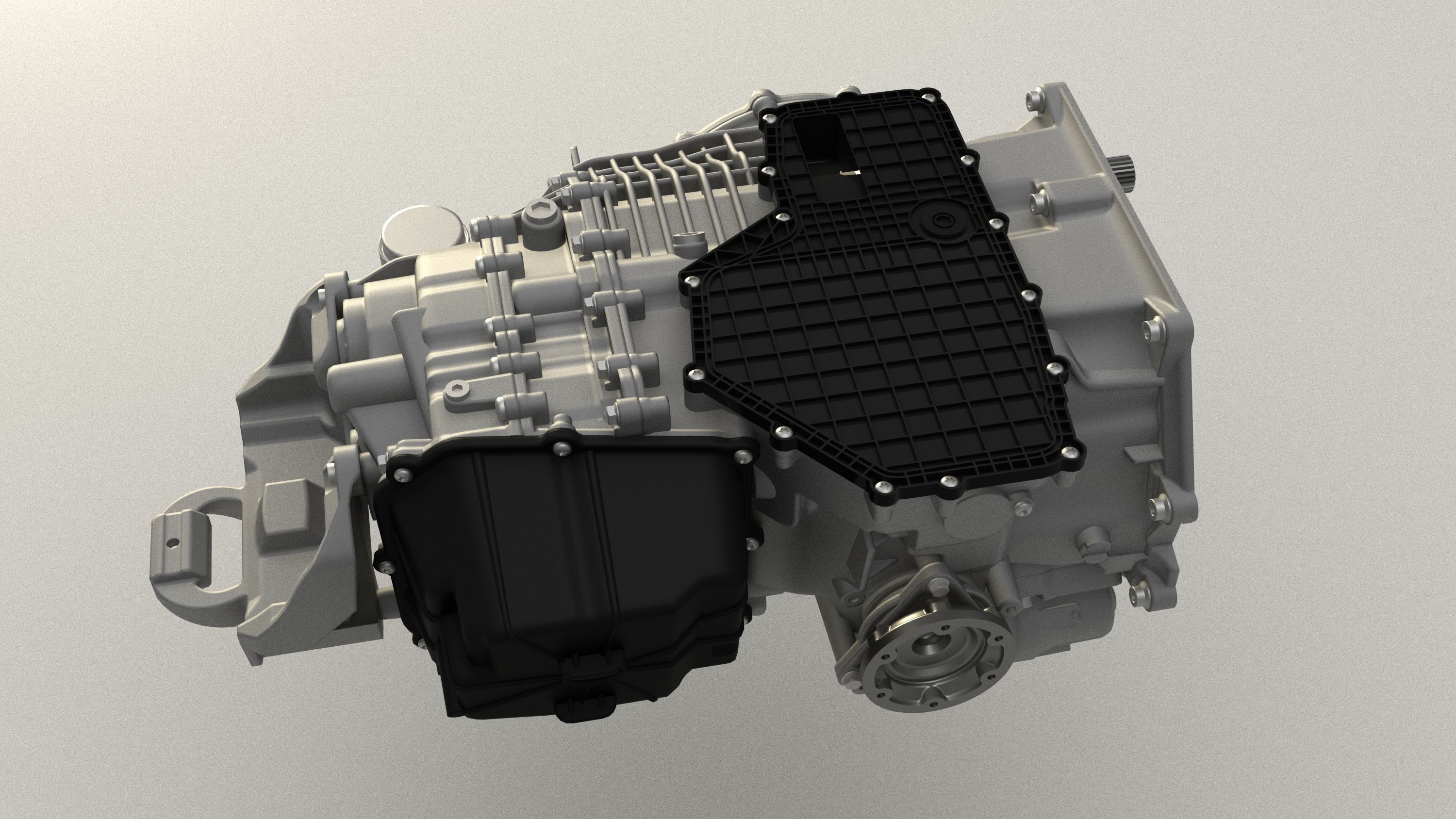AUDI R8 quattro S-tronic 7-speed gearbox 3D model | CGTrader