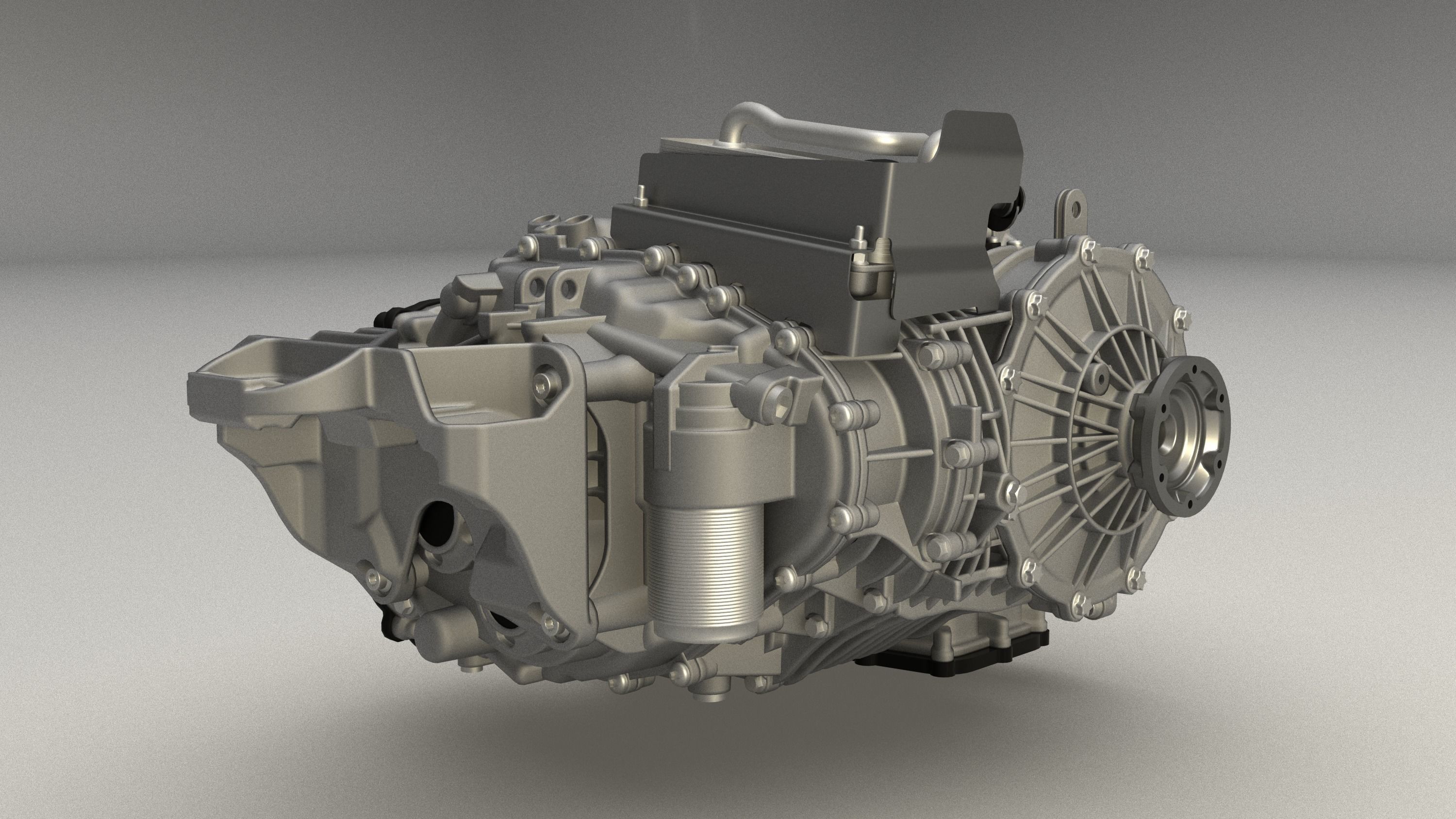 AUDI R8 quattro S-tronic 7-speed gearbox 3D model | CGTrader