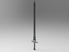 Kirito Sword - Sword Art Online 3D model 3D printable | CGTrader