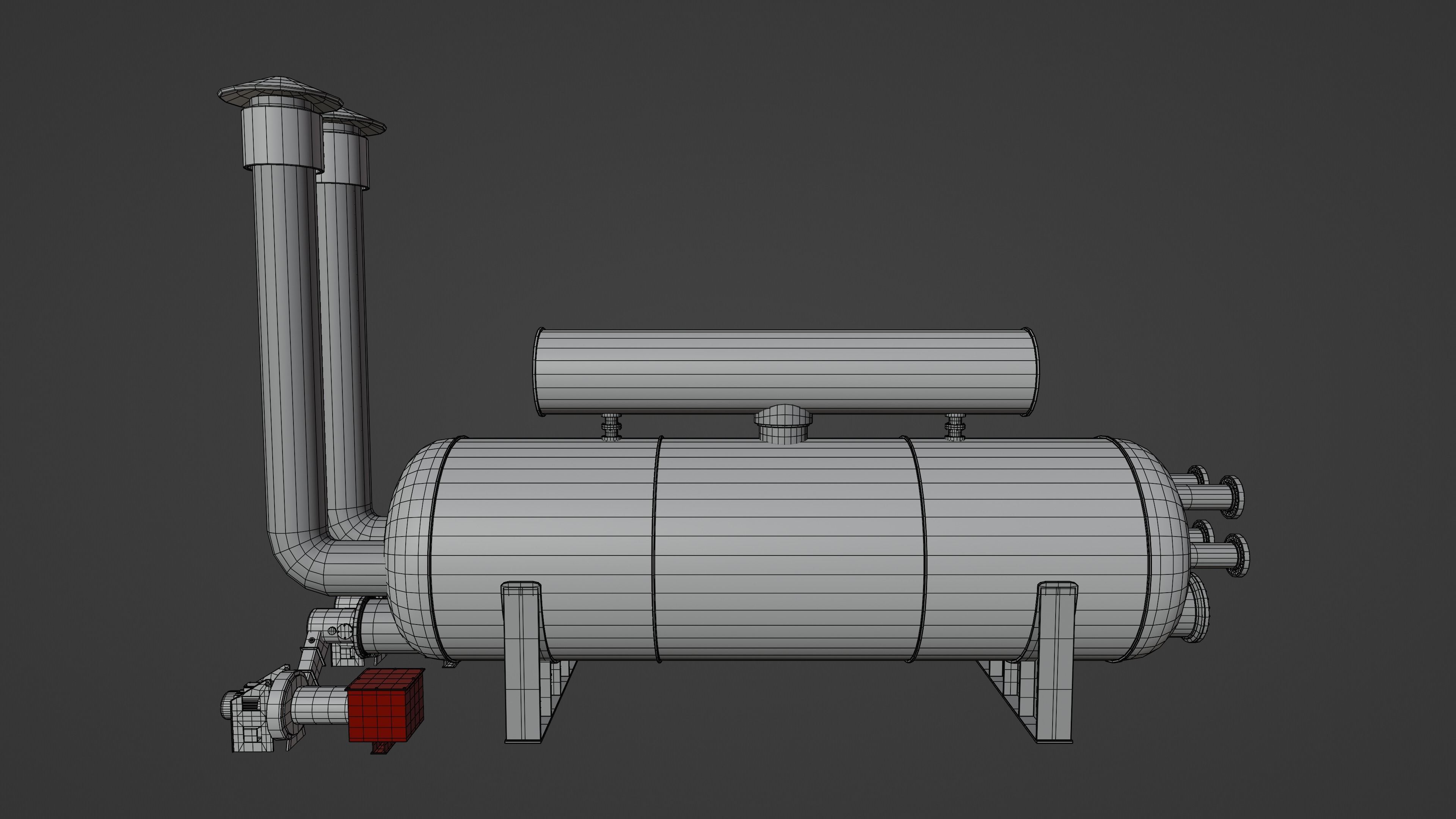 Water Bath Heater 3D model | CGTrader