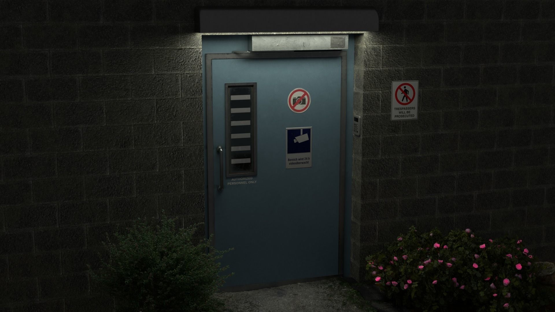 3D model Used Laboratory Door VR / AR / low-poly | CGTrader