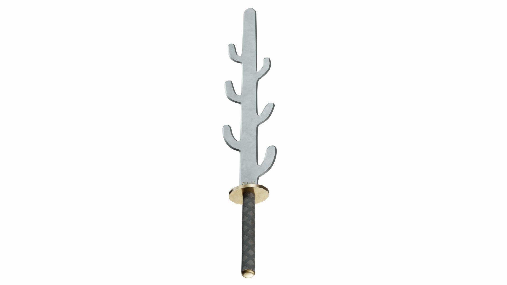 Seven branched sword 3D model | CGTrader