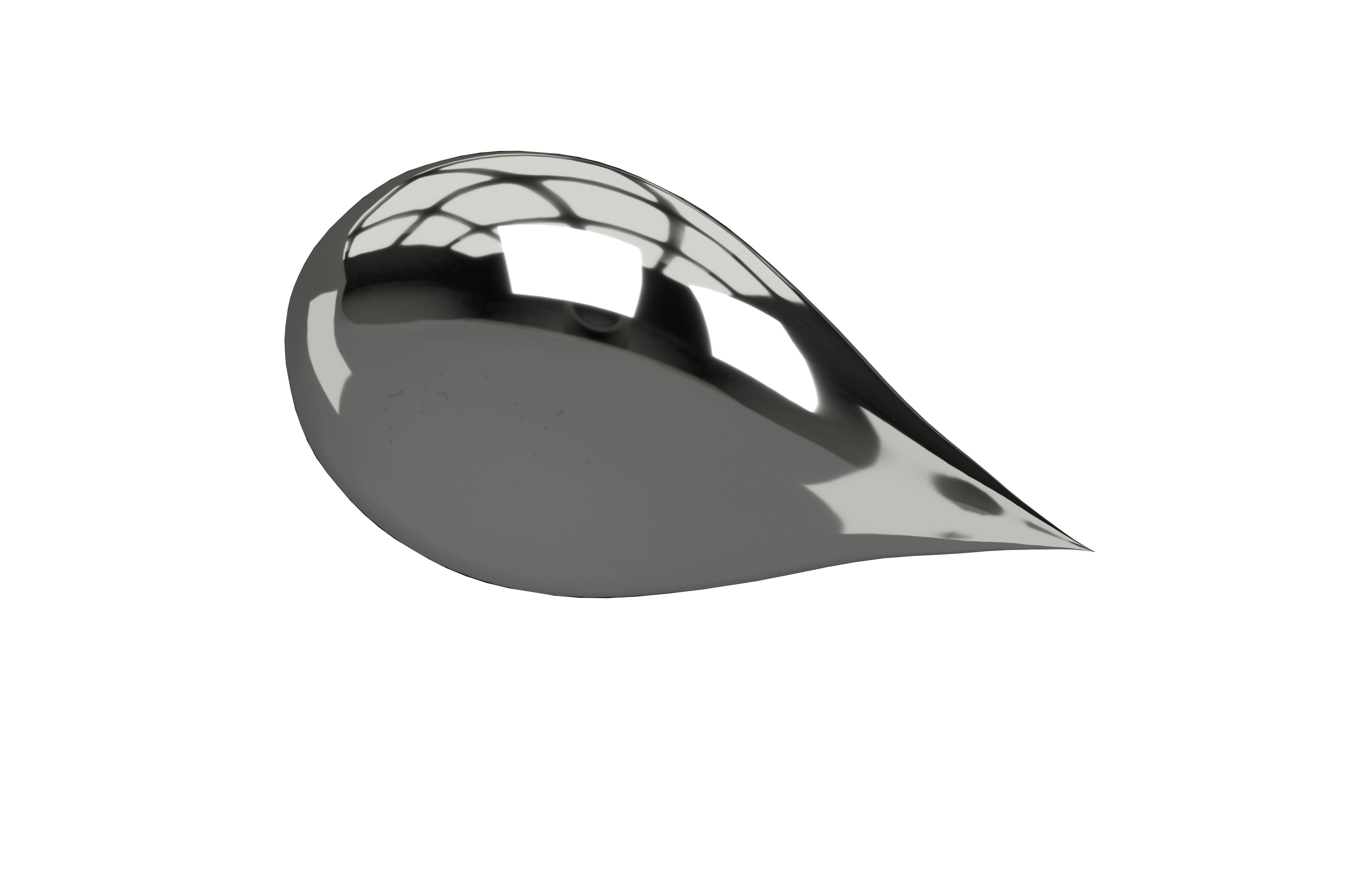 3D model The Three-Body Problem Waterdrop V1 001 VR / AR / low-poly ...