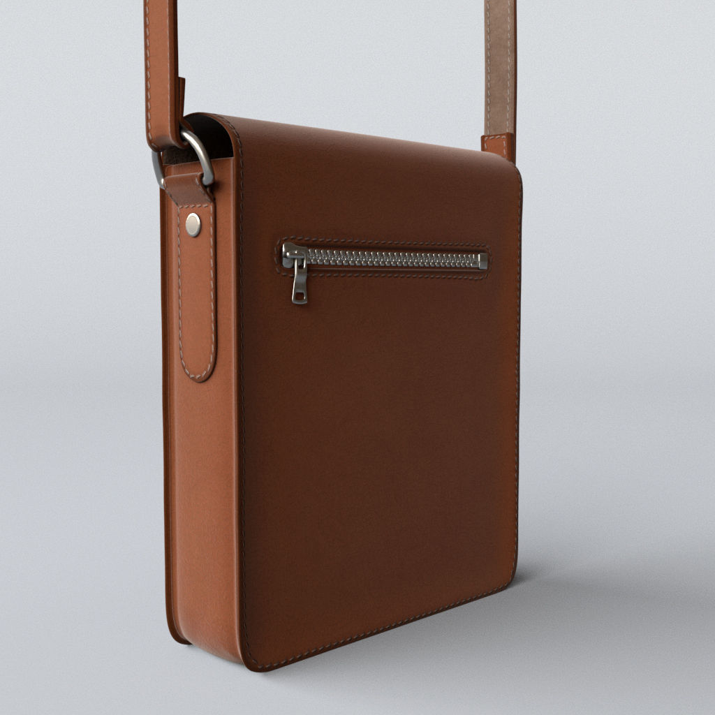 Cross Body Bag 3D model 3D model rigged | CGTrader