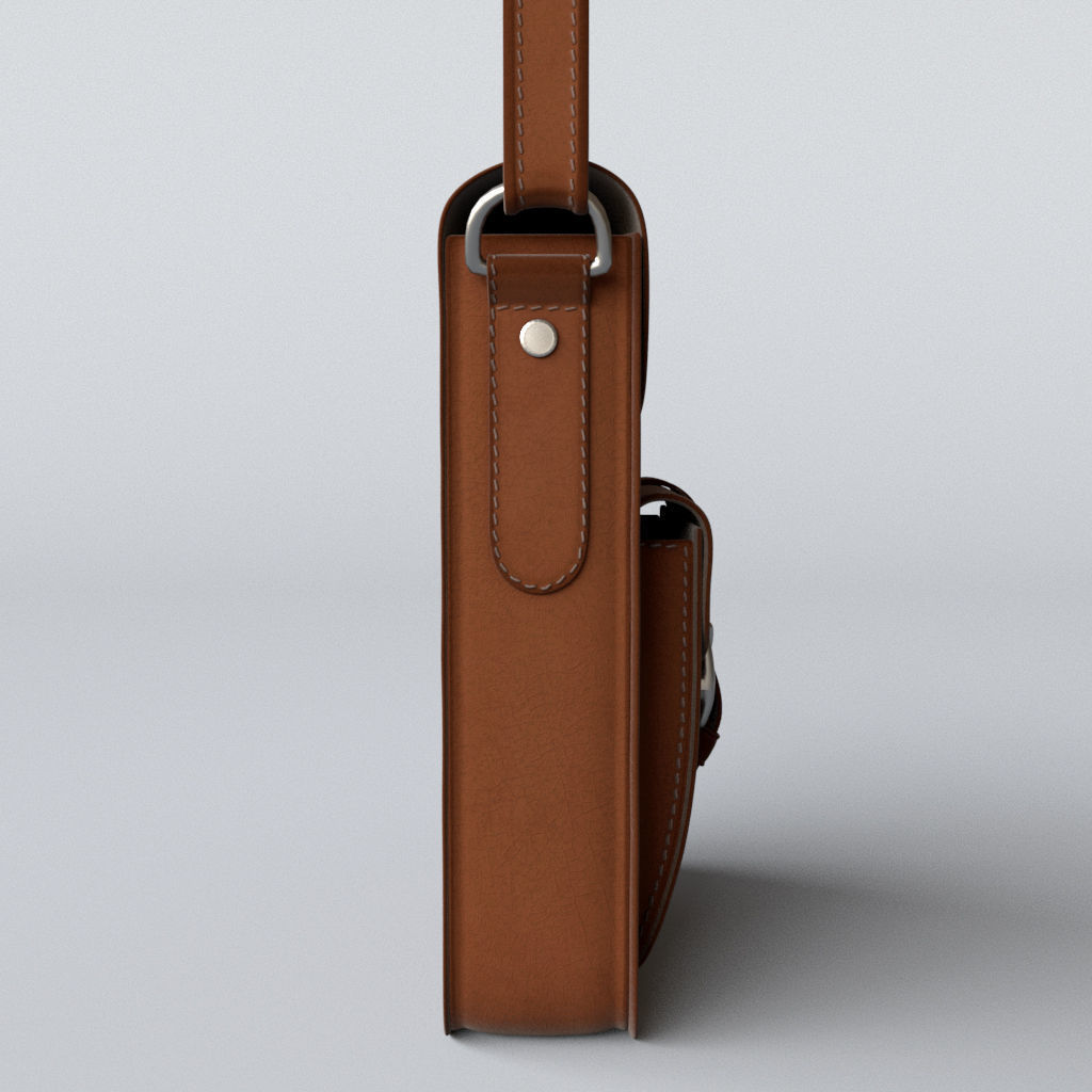 Cross Body Bag 3D model 3D model rigged | CGTrader