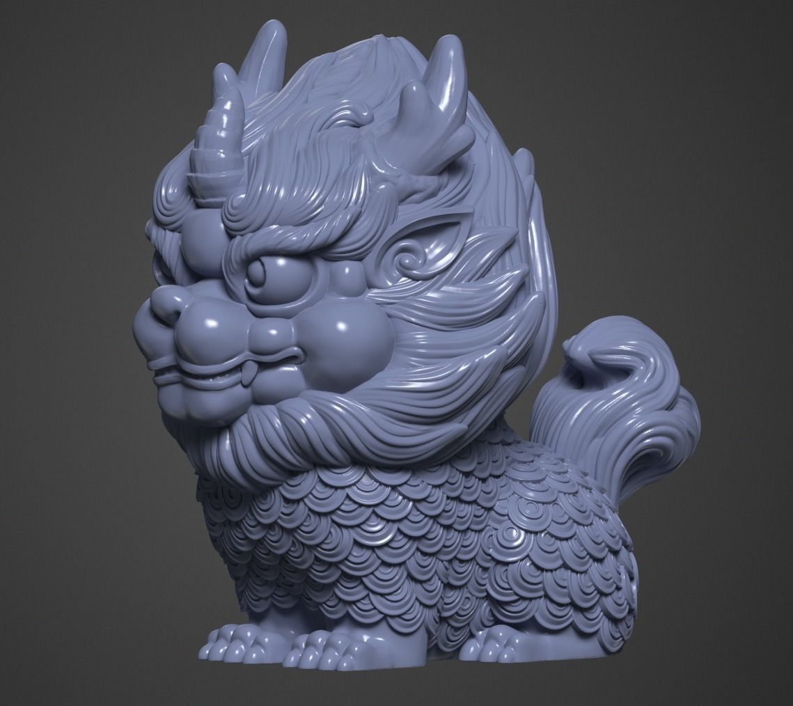 KIRIN 3D model 3D printable | CGTrader