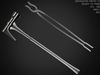The Mandalorian Armorer Hammer and Tongs Tools for Cosplay 3D model 3D ...