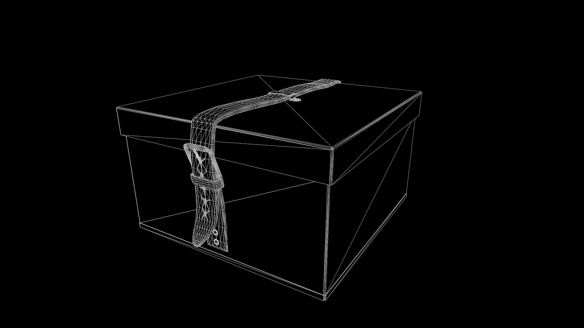 3D model Old Military Ration Box VR / AR / low-poly | CGTrader