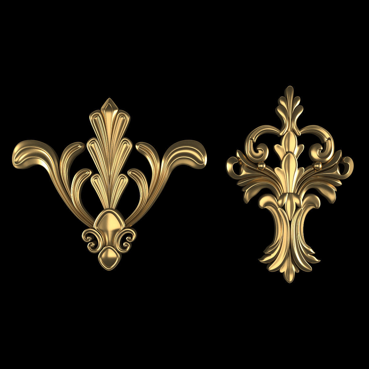 Ornament 64 3D model | CGTrader