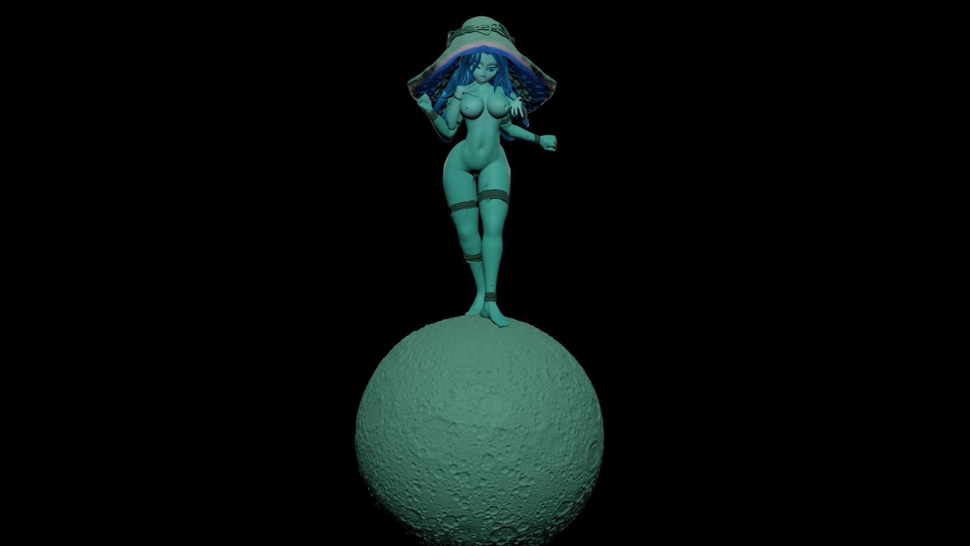 Ranni the Witch 3D model 3D printable | CGTrader