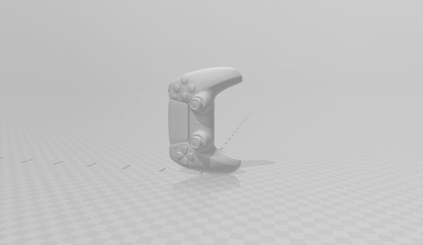 PS5 controller free 3D model 3D printable | CGTrader