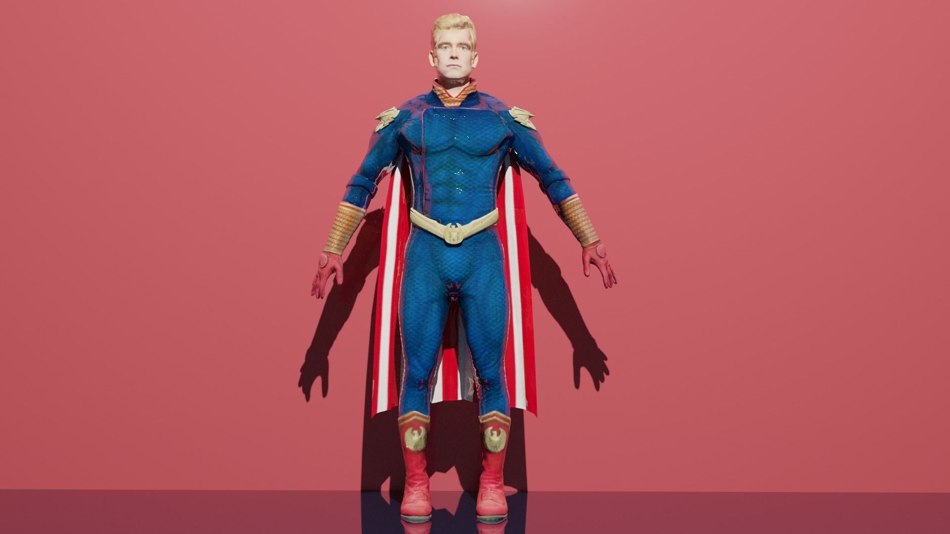 3D model Homelander VR / AR / low-poly | CGTrader