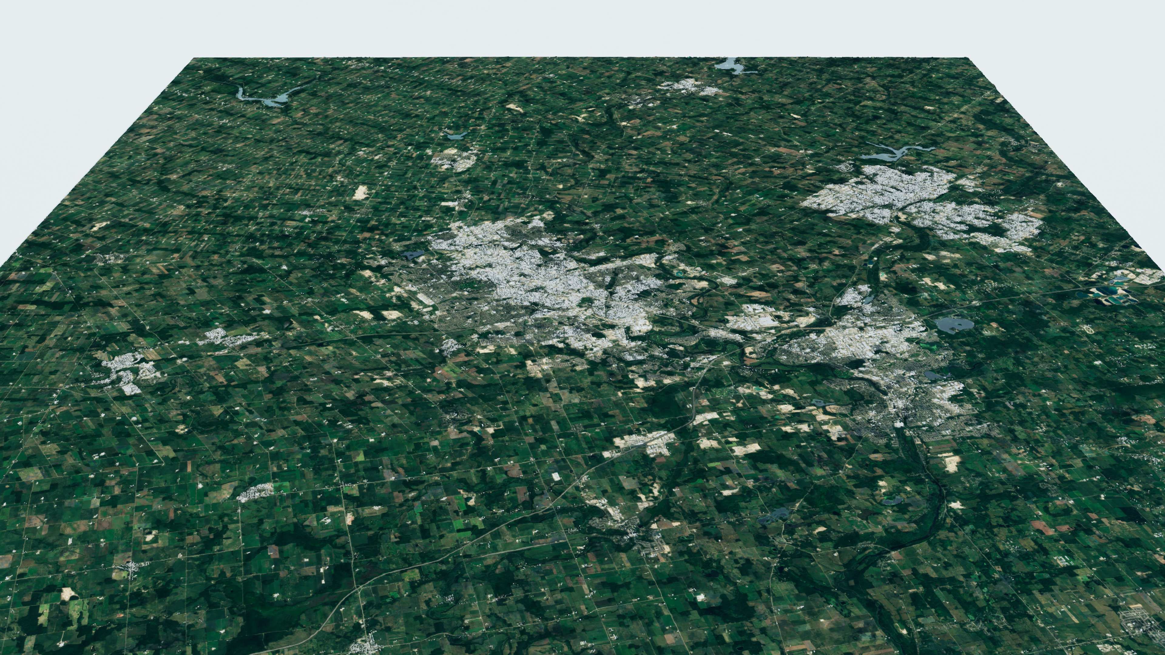 Kitchener Canada City Landscape 3D Model 3D model | CGTrader