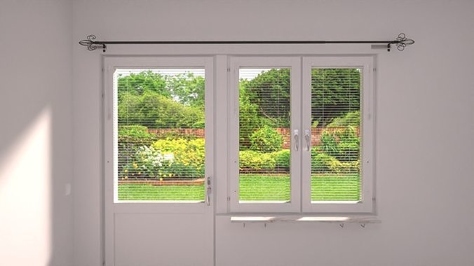 Window kit 3D model | CGTrader