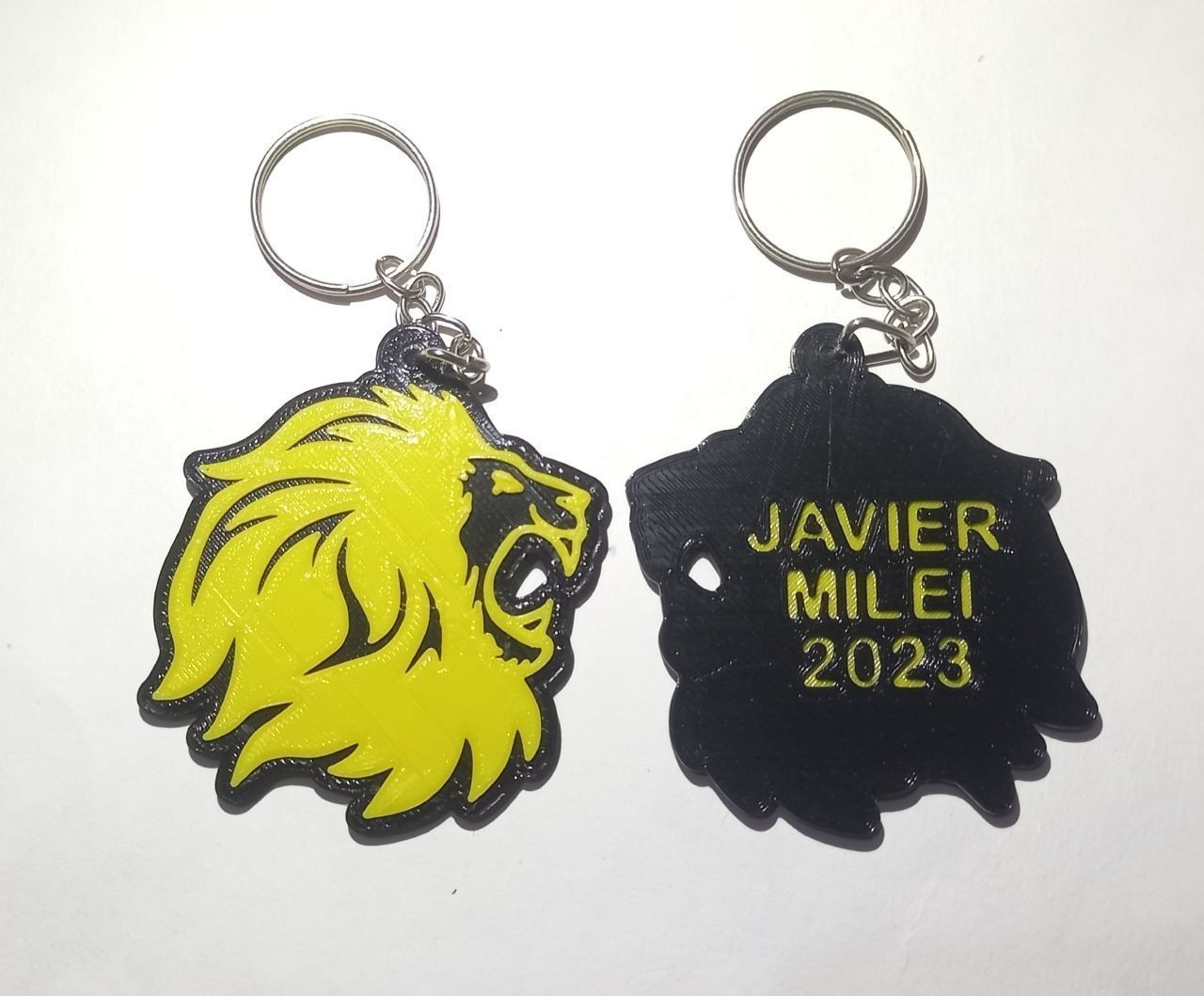 Llavero javier milei 3D model 3D printable | CGTrader