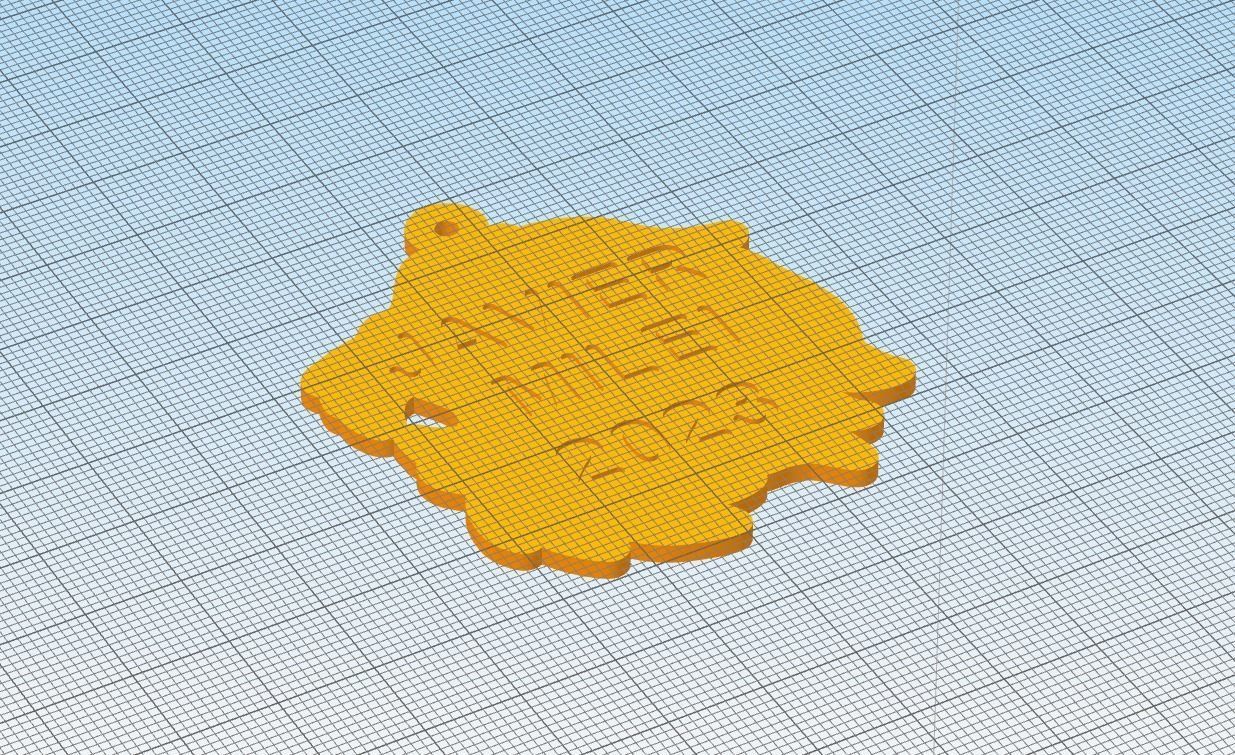 Llavero javier milei 3D model 3D printable | CGTrader