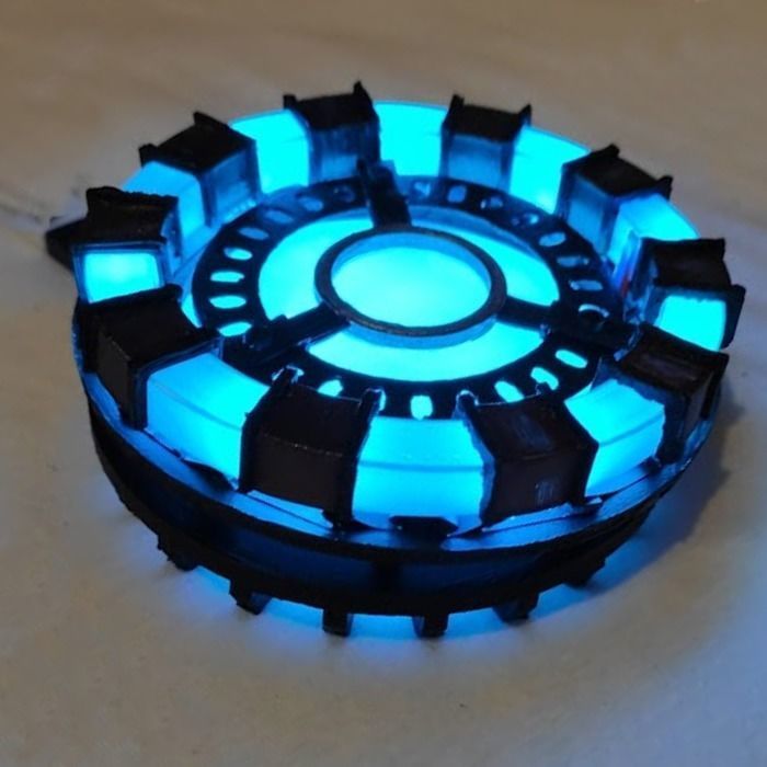 Mk1 Arc reactor - Iron Man 3D model 3D printable | CGTrader