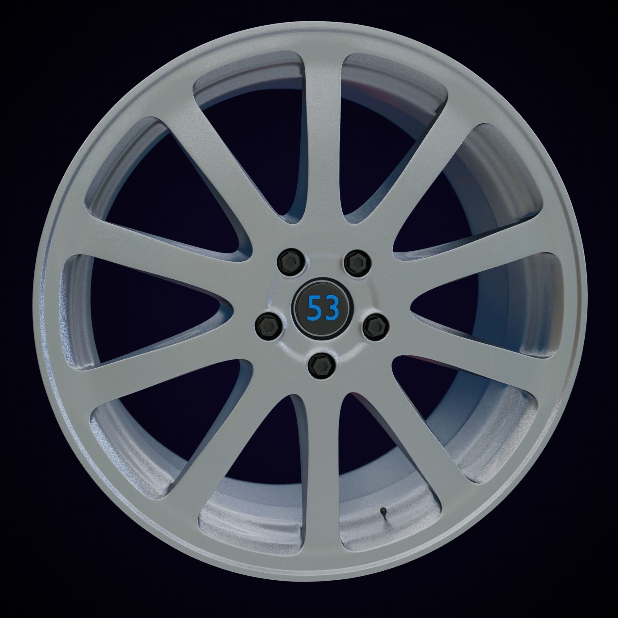 Sport Rim 004 free VR / AR / low-poly 3D model | CGTrader