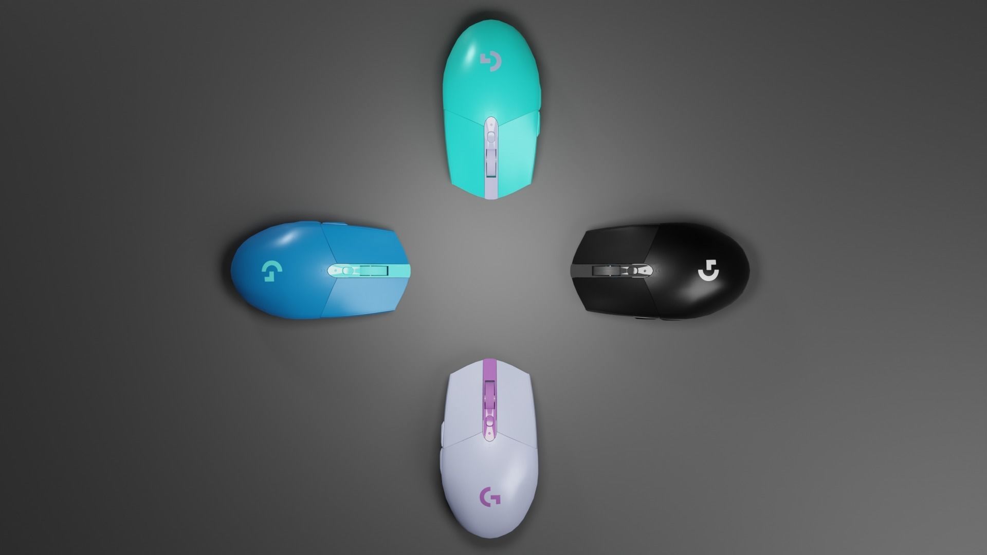 3D model Logitech G305 Collor Collection VR / AR / low-poly | CGTrader