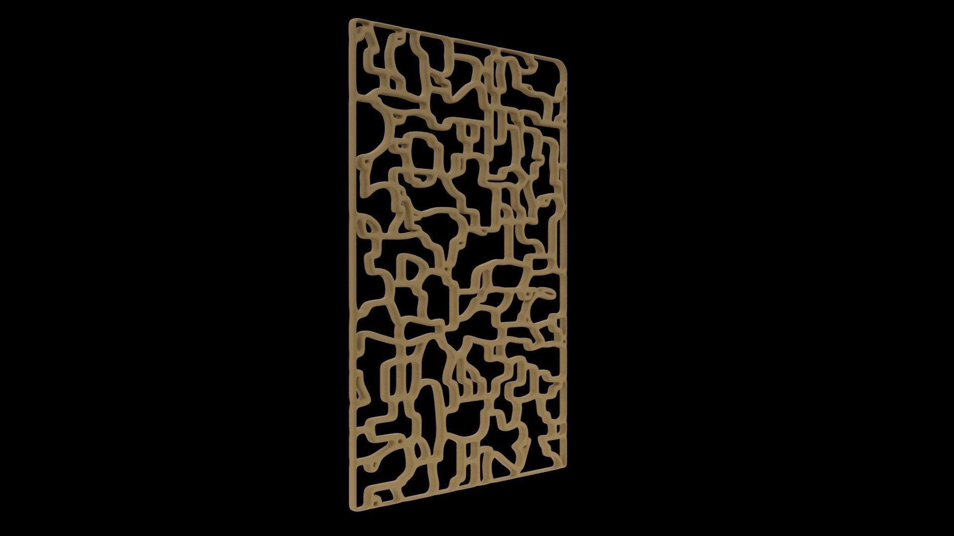 3D Decorative partition 3D model | CGTrader