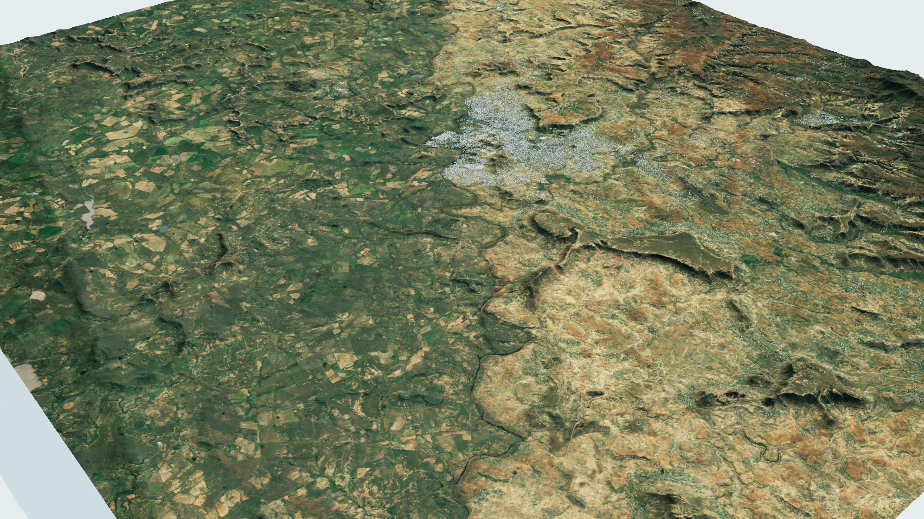 Maseru Lesotho City Landscape 3D Model 3D model | CGTrader