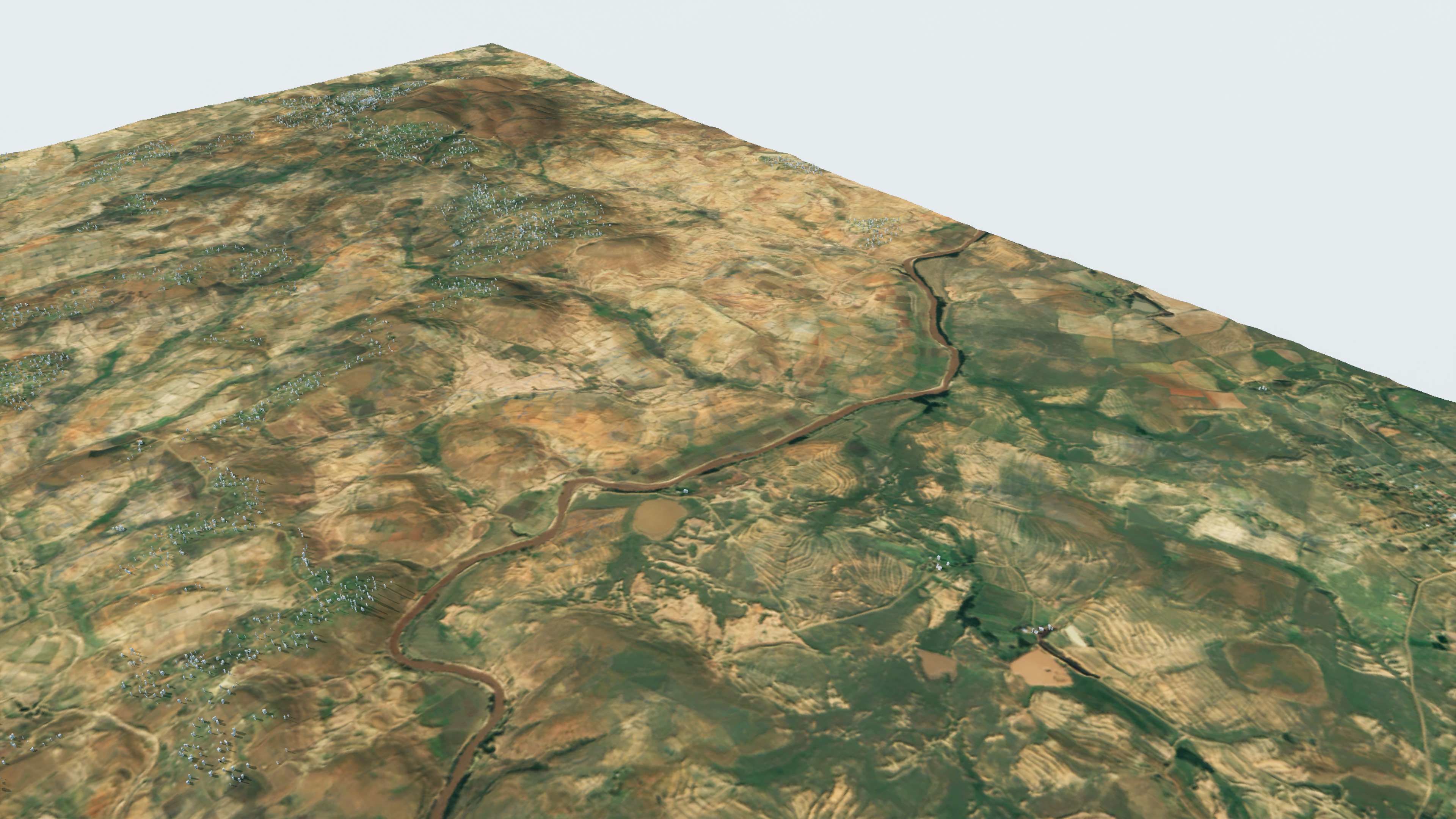 Maseru Lesotho City Landscape 3D Model 3D model | CGTrader