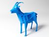 Polygon Goat 3D model 3D printable | CGTrader