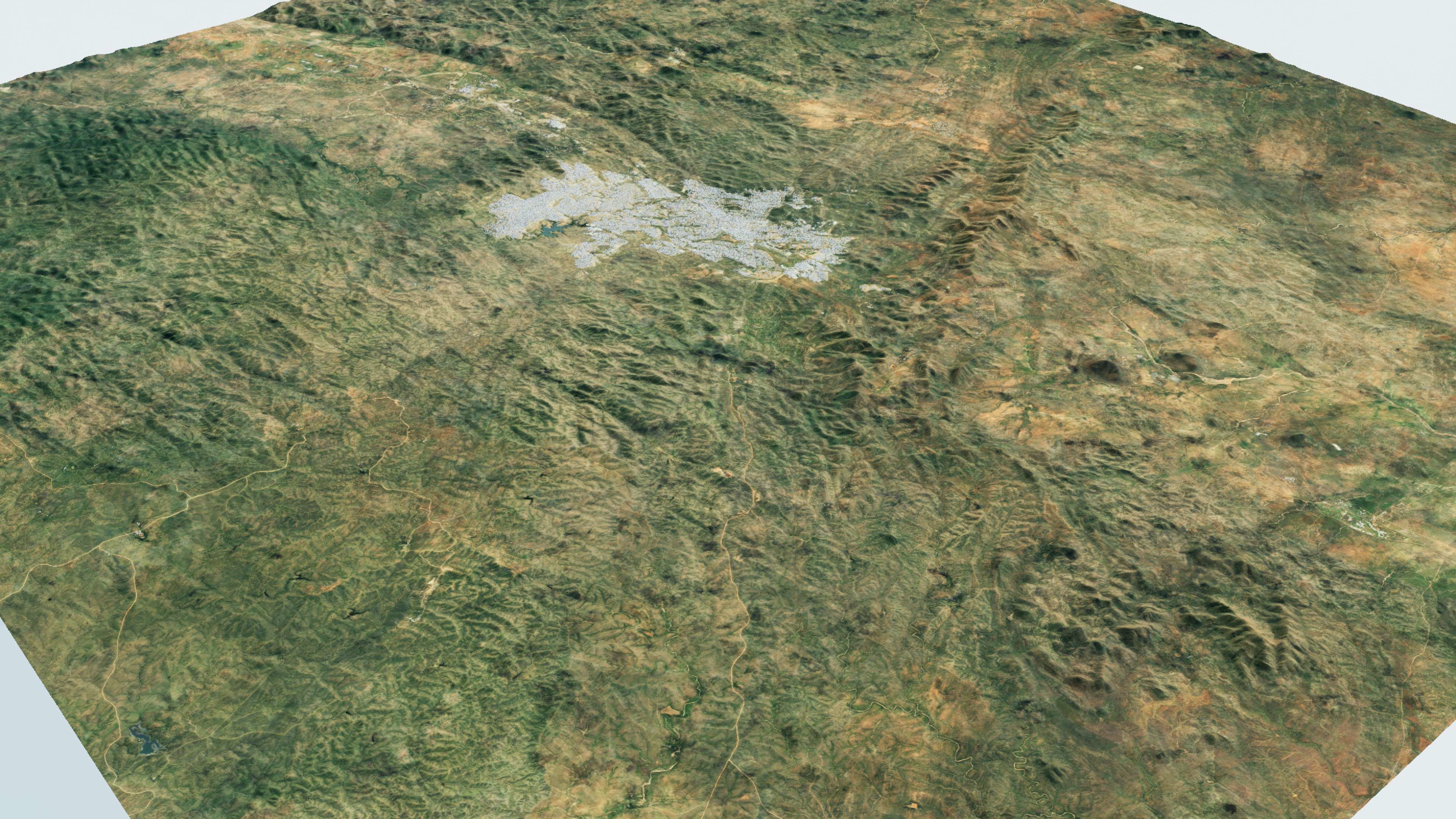 Windhoek Namibia City Landscape 3D Model 3D model | CGTrader