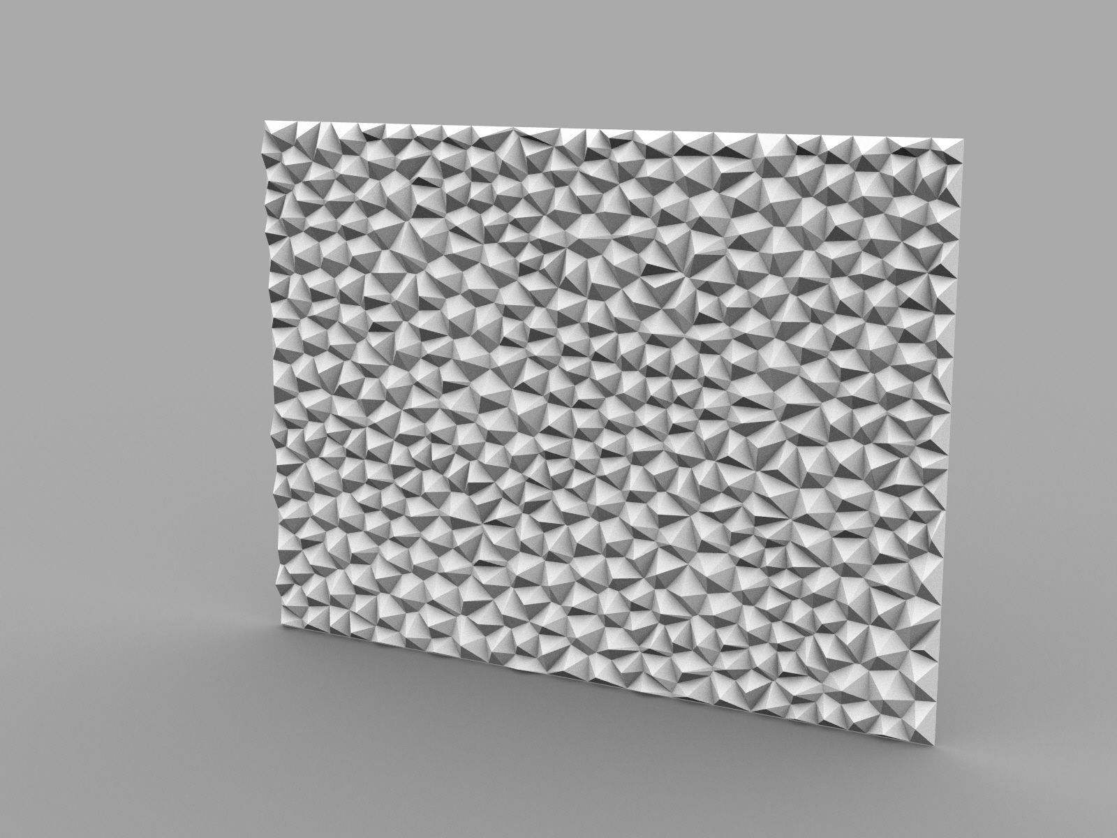 3D Diamond wall panel free 3D model | CGTrader